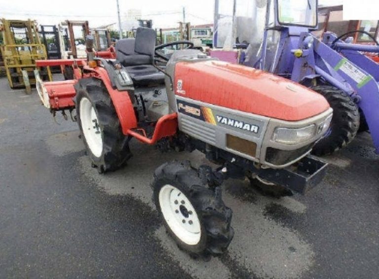 TRAKTOREK YANMAR F220 PRZEBIEG TYLKO 181 mth - Kosiary.com.pl